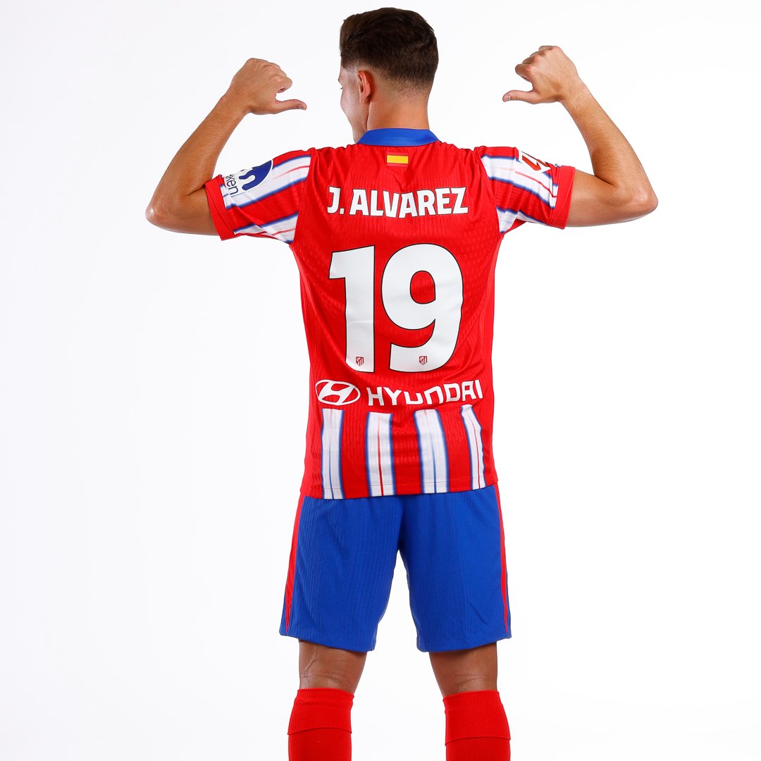 Julián Álvarez fue oficializado como jugador del Atlético Madrid ...